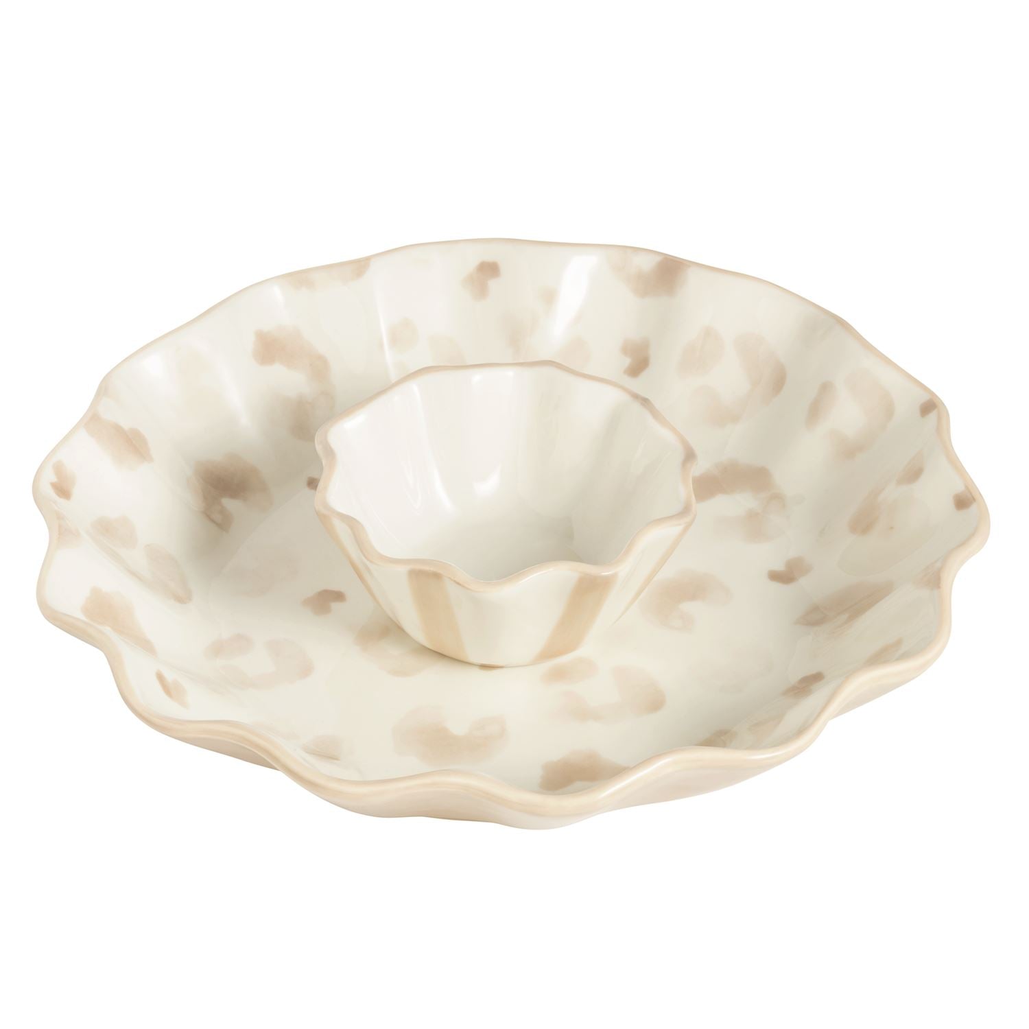 Leopard Chip & Dip Set – The Gift Horse Germantown