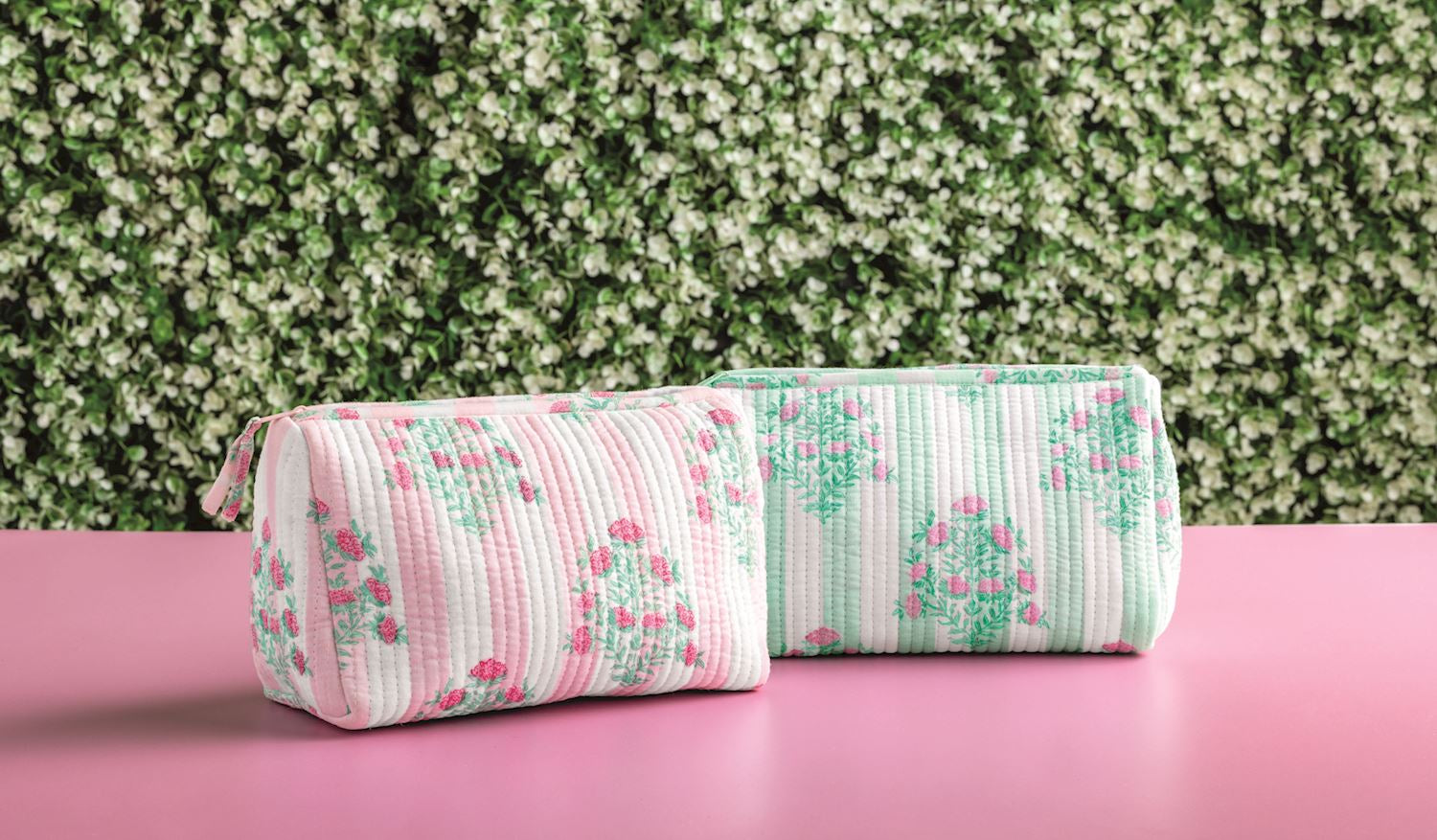 Block Print Cosmetic Bag – The Gift Horse Germantown